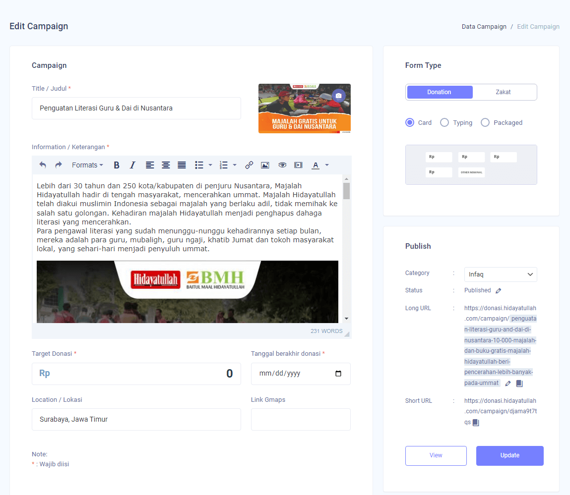 Jasa Pembuatan Website Donasi/Urun Dana (Crowdfunding) Terpercaya ...
